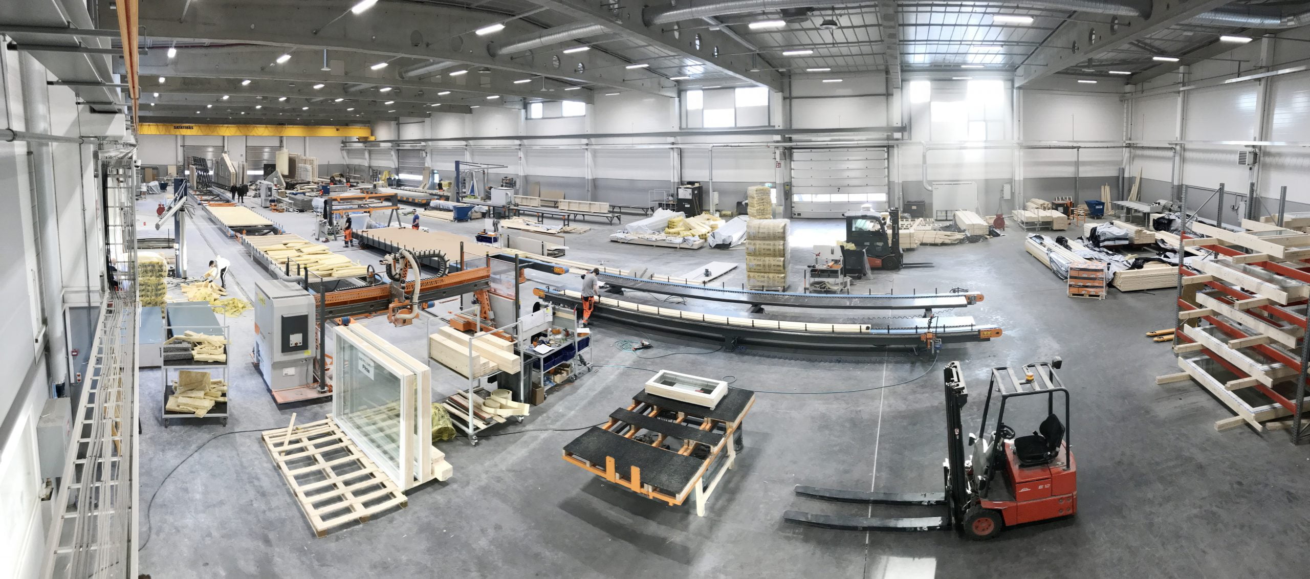 Reference: Sievi Element Oy - Machinery of the house element factory ...